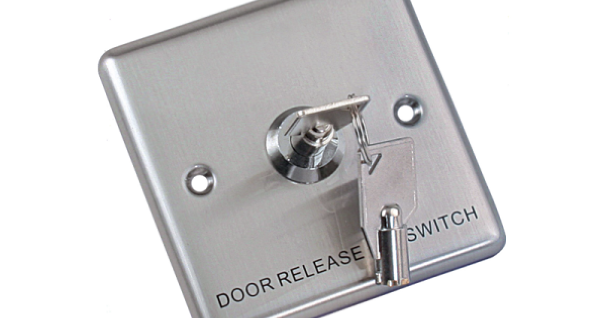 YKS-850S * Buton incastrabil din inox, cu cheie - Sisteme de securitate ...